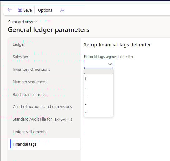 Financial tags - discovering