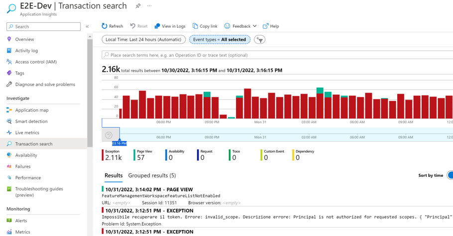 Application Insights in Dynamics 365 for Finance and Operations