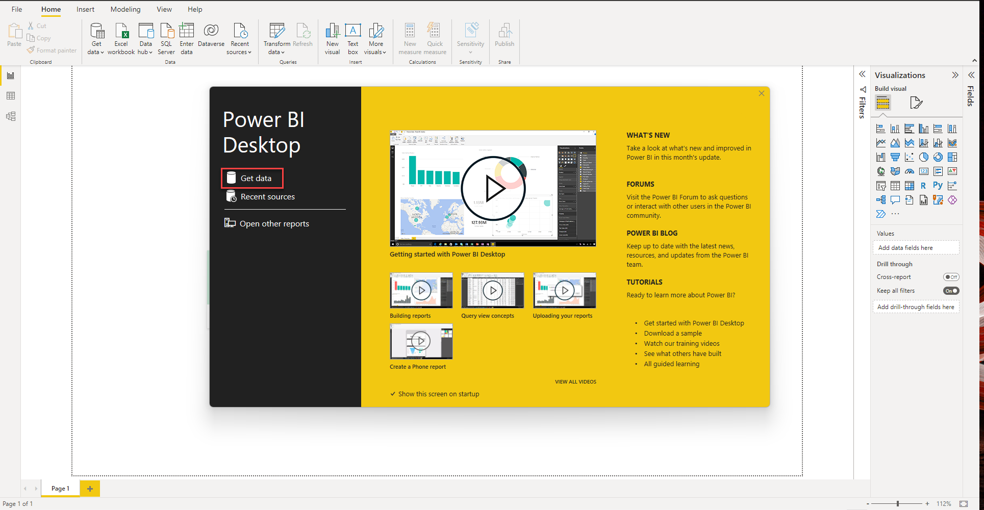 Create a Power BI report using D365FO data from Azure Data Lake