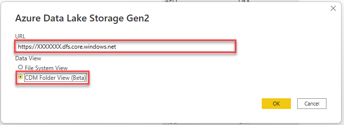 Create a Power BI report using D365FO data from Azure Data Lake