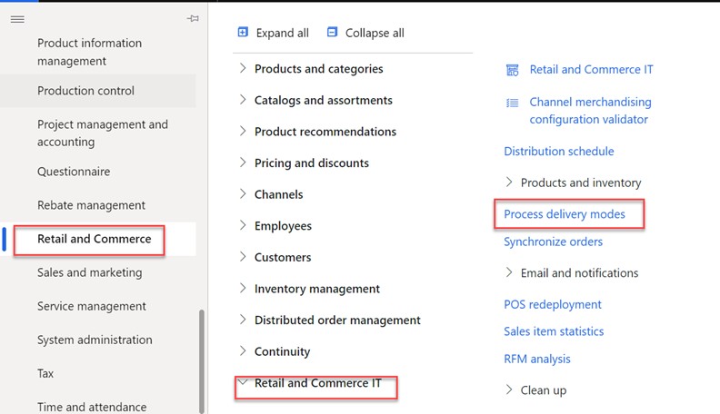 Set up modes of delivery - Commerce part 5