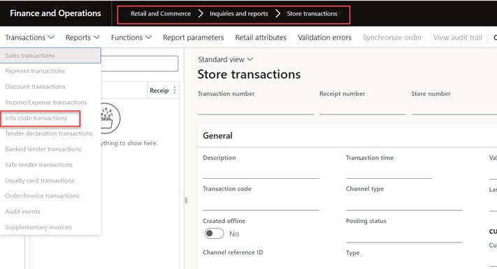 Configure info codes - Commerce Part 6