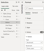 Create custom toggle buttons in power BI