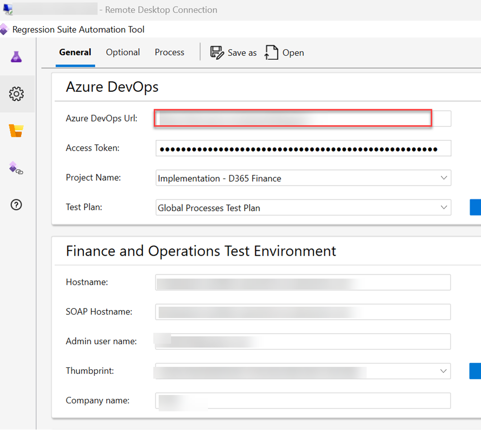 Automated testing of business processes with RSAT