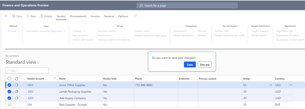 New feature: Bulk edit in grid