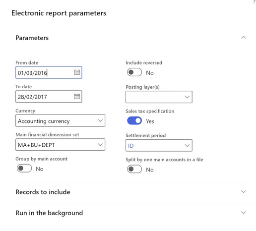 Auditors Reports in D365 Finance