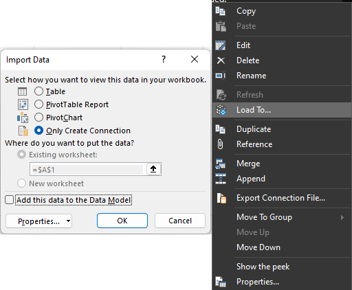 Combine multiple web sources to one dataset