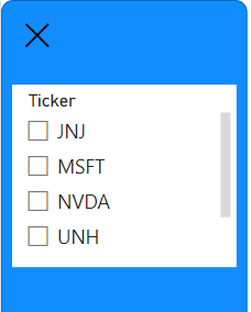 Create a Navigation/Filter bar in Power BI