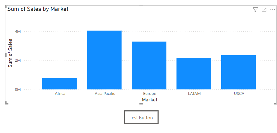 Create buttons in Power BI