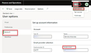 How to test if the Email was sent in D365 Finance and Operations
